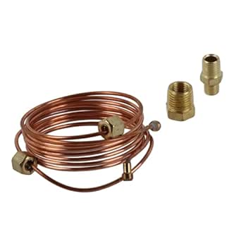 Mechanical Oil Pressure Gauge Tubing Kit, Fit for Cars Trucks, 72in Oil ...