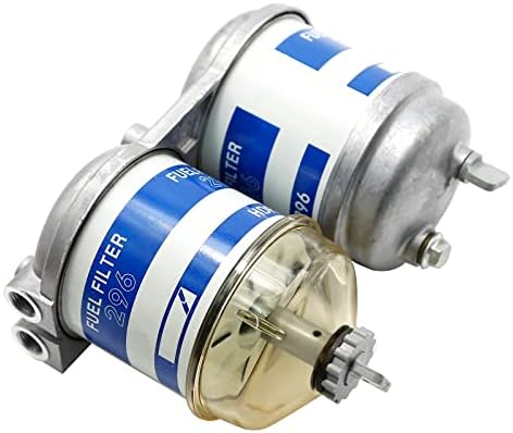 Saihisday Tractor Fuel Filter CAV Style Dual Double Style Assembly ...