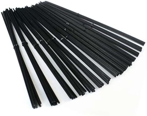 50 Stick Diffuser Sticks, 4mm*30cm Reed Diffuser Sticks, Black Reeds ...