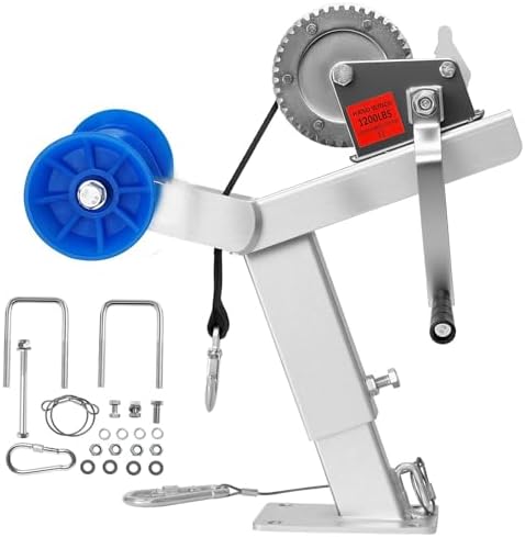 Adjustable Boat Trailer Winch Stand with Roller and Ratchet System ...