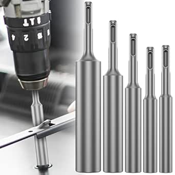 Amazon.com: 5Pcs SDS Plus Ground Rod Driver, 8/10/12/16/20mm ...