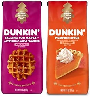 Amazon.com : Dunkin' Hazelnut Flavored Ground Coffee, 12 Ounce (Pack of ...