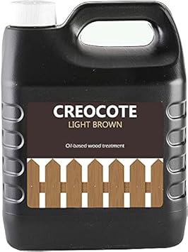Morgan’s Trade Creocote Light Brown Wood Preserver in 4L - Creosote ...