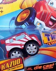 Amazon | Tonka CHUCK & Friends Twist Trax Diecast KAZUO [Red/White ...