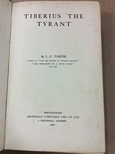 Tiberius the Tyrant: Books - Amazon.ca