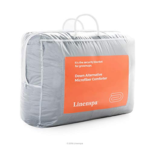 Snapklik.com : LINENSPA Reversible Down Alternative Comforter And Duvet ...