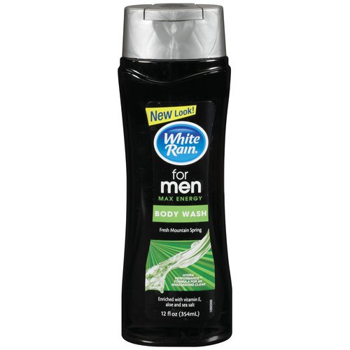 Amazon.com : High Ridge Wr bodywash men fresh mt s size 12z white rain ...