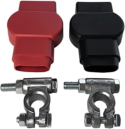 Amazon.com: QWORK Military Spec Battery Terminals, 4 Pairs Negative and ...