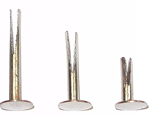 THECOOLIO Bifurcated (Split) Rivets 1/2", 3/4" & 1" - 100 Pcs Each ...