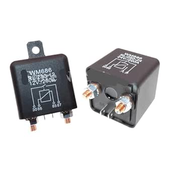 200A high Current Starting Relay DC 12V-48V car Switch car Relay (Size ...