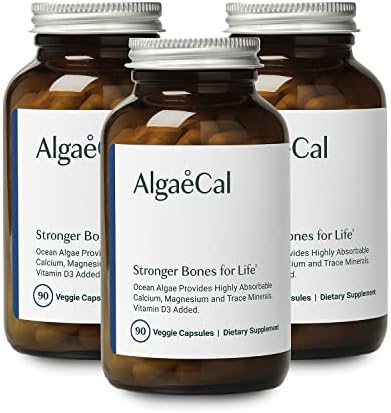 Amazon.com: ALGAECAL - Plant Based Calcium Supplement with Vitamin D3 ...