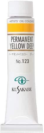 Amazon.co.jp: Kusakabe Permanent Yellow Deep Oil Paint, 4.2 fl oz (123 ...