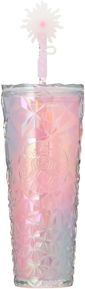 Amazon | スターバックス コールドカップタンブラー プリズムピンク 710ml ホリデー 2024 スタバ ベンティ Venti タンブラー コーヒー キラキラ かわいい おしゃれ ...