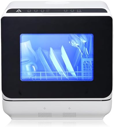 Amazon.com: Agrestem Portable Dishwasher,Countertop Dishwasher with ...