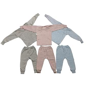 Buy Thermal aka Garam Baniyan Pajami Set for Baby/Kids/Boys/Girls (Pack ...