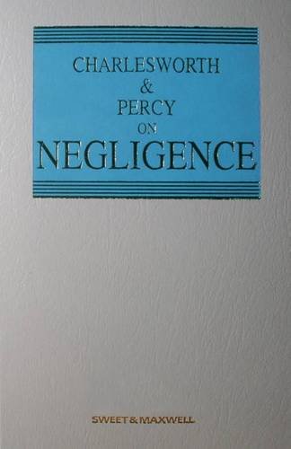 Charlesworth & Percy on Negligence: Christopher Walton: 9780414040151 ...