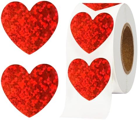 Amazon.com: Heart Stickers, Heart Stickers for Kids, Heart Stickers for ...