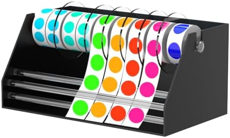 Amazon.com : Multi-Use Large Label Dispenser for Rolls of Sticker ...