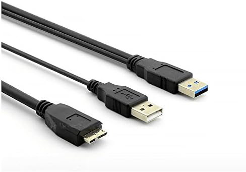 Y Cable Ultra Fast USB for Samsung M3, Toshiba, WD Elements External ...
