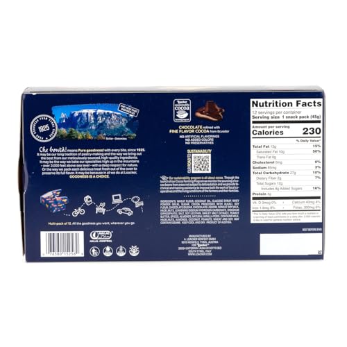 Loacker Classic Chocolate Wafers - Premium Crispy Wafer Cookies with ...