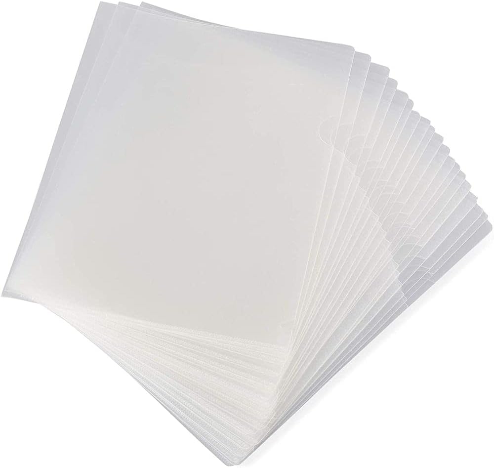 Amazon.com : Paper Junkie 24-Pack Clear Project Protector Plastic ...
