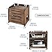 Amazon.com: BEARUT Wooden Wireless WiFi Router Storage Box Modem Router ...