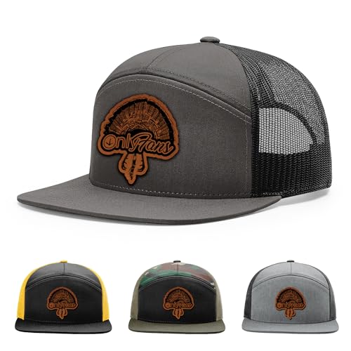Amazon.com: Only Fans Hat, 168 Style Trucker Leather Patch Hat for Men ...