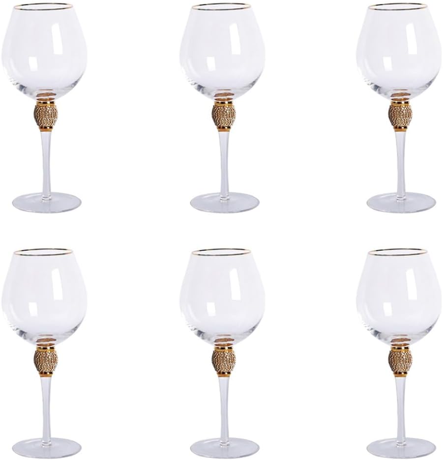 Amazon.com | LEMONSODA Crystal Old Fashiond Spinning Glasses 7 Piece ...