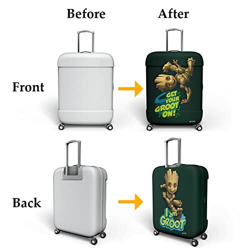 Buy Kuber Industries Marvel I Am Groot Luggage Cover|Polyester Travel ...