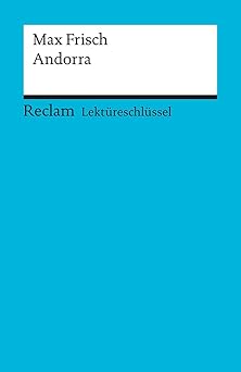 Max Frisch: Andorra. Lektüreschlüssel : Kutzmutz, Olaf: Amazon.de: Bücher