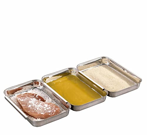 Maximex Stainless steel breadboard set, 1 set. – BigaMart