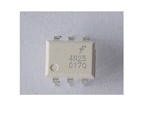 Generic 10Pcs 4N25 6Pin Optoisolators Transistor DIP New : Amazon.in ...