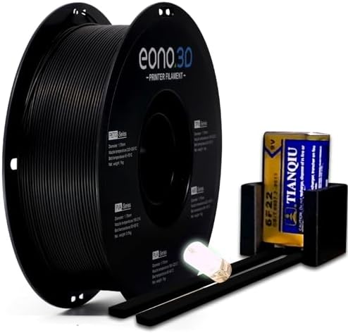 Amazon.com: EONO3D Conductive PLA Filament 1.75mm, 1kg – Electrically ...