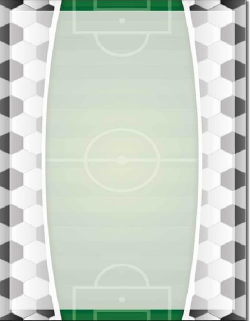Amazon.com : The Image Shop - Soccer Field Letterhead - 25 Pack ...