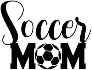 Amazon.com - Soccer Mom NOK Decal Vinyl Sticker |Cars Trucks Vans Walls ...
