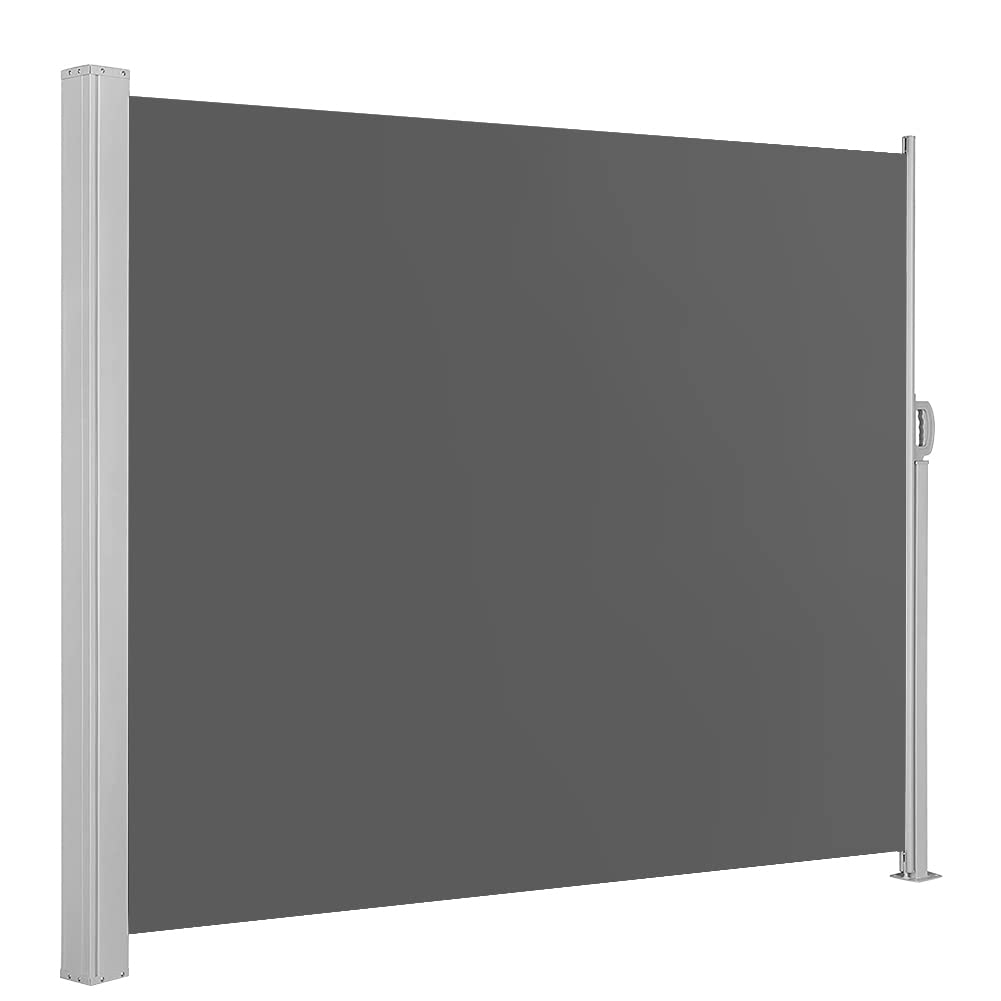 automoris 118 x 63 in Retractable Privacy Screen Outdoor for Patio,Side ...