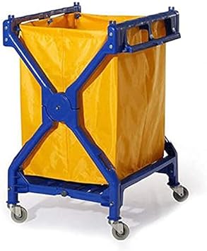 ABNNHK Movable Trolleys Laundry Trolley with 4Ers Hotel Linen ...