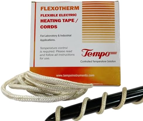 Tempo Flexible Electric Pipe Heating cord High 1000 Watt Temp 400°C ...