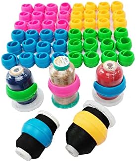 Amazon.com: Lot of 48 Embroidery/Sewing Machine Thread Spools Savers ...