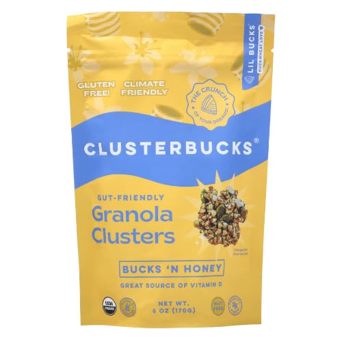 Amazon.com : Clusterbucks Gut Friendly Granola Clusters made with ...
