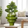 Amazon.com : Teagas Ceramic Pot for Plants 11 Inch - Plant Pot for ...