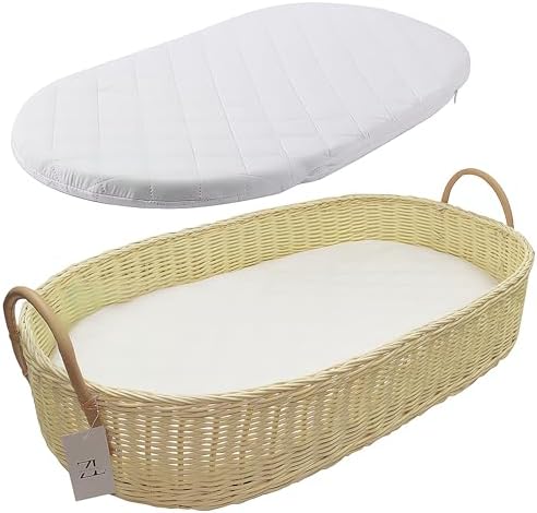Amazon.com : ZEAL'N LIFE Baby Changing Basket with Diaper Caddy ...