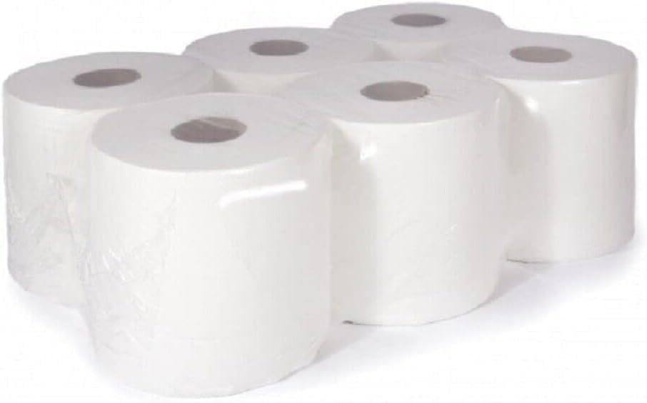 Meown White Roll - Pack of 6 Premium Centrefeed Rolls | Durable ...