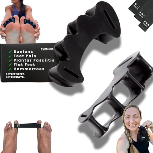 Amazon.com : BYEBUNS Toe Spacers - Toe Separators for Bunions, Correct ...