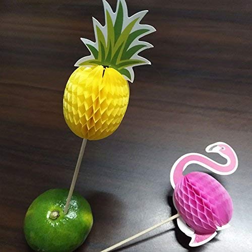 Buy Toothpicks Missoul 100 Counts Flamingo Cocktail Sticks Wooden ...