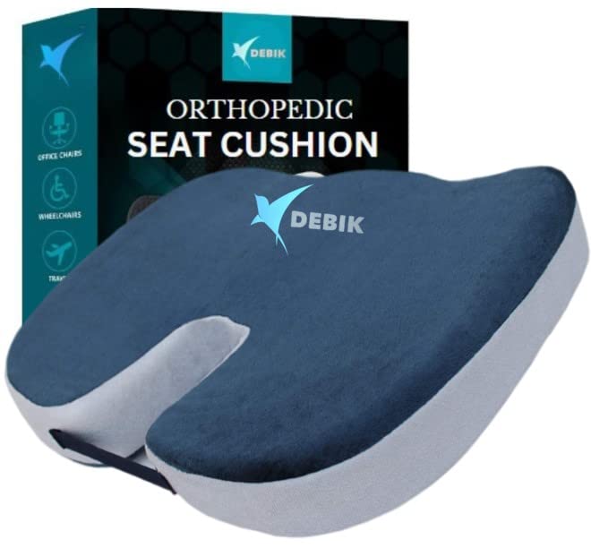 DEBIK® | Orthopedic Coccyx Seat Cushion for Tailbone, Sciatica, Lower ...