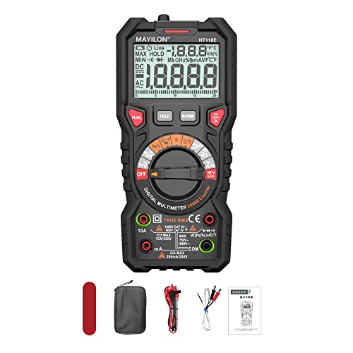 HUYAN Intelligent Digital Multimeter Professional Voltage t Resistance ...
