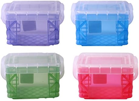 Amazon.com : Super Stacker 4 Pack Pixie Boxes, Multi-Colored : Office ...