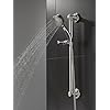 Delta Faucet 9-Spray Slide Bar Hand Held Shower with Hose, Brushed ...