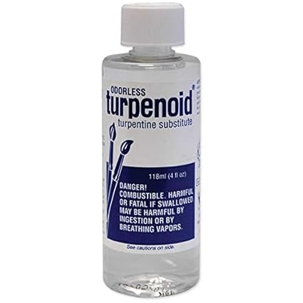 Amazon.com: Chartpak Odorless Turpenoid-4oz Fabric (Packaging May Vary ...